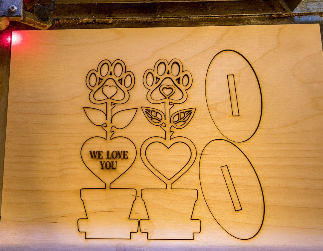 Dog Paw Valentine Lightburn Rose Bud, .svg, .png, .dxf, .eps, .jpeg ...