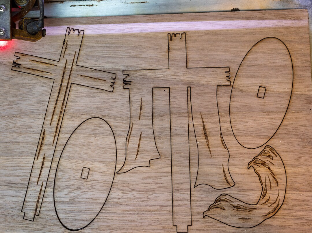 Palm Sunday Lightburn Laser Engraver File, .svg, .png, .dxf, .eps ...