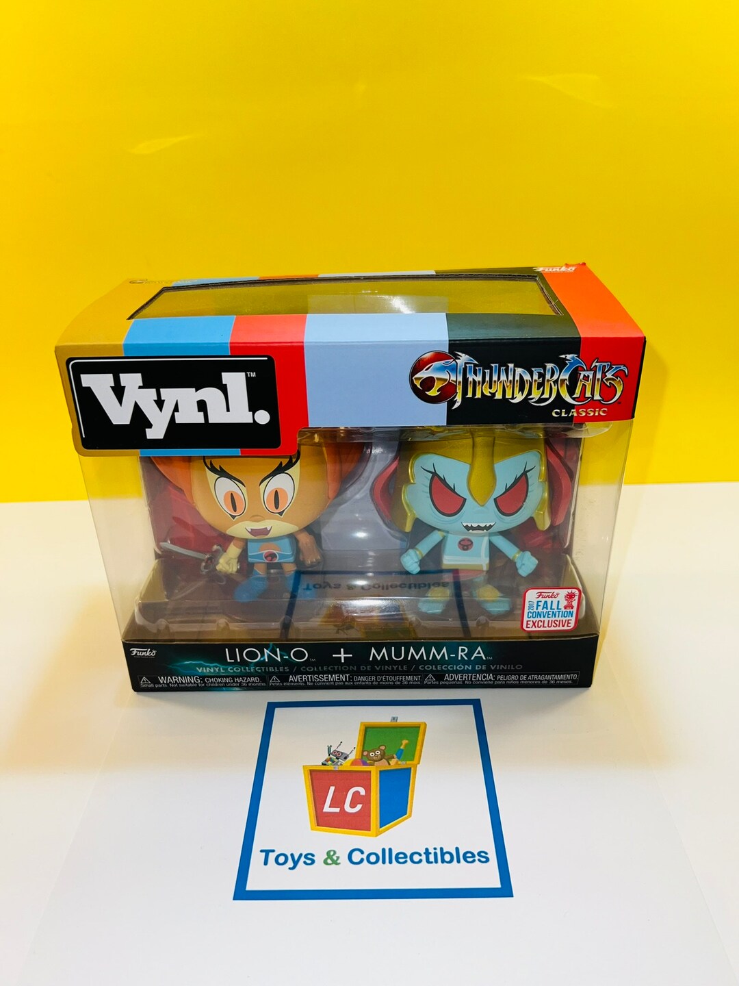 Funko Vynl Cartoon Thundercats 2 Pack Lion-o and Mumm-ra - Etsy