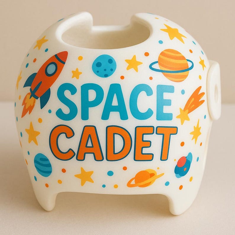 Space Cadet Cranial Band Stickers: Baby Helmet Decals - Etsy