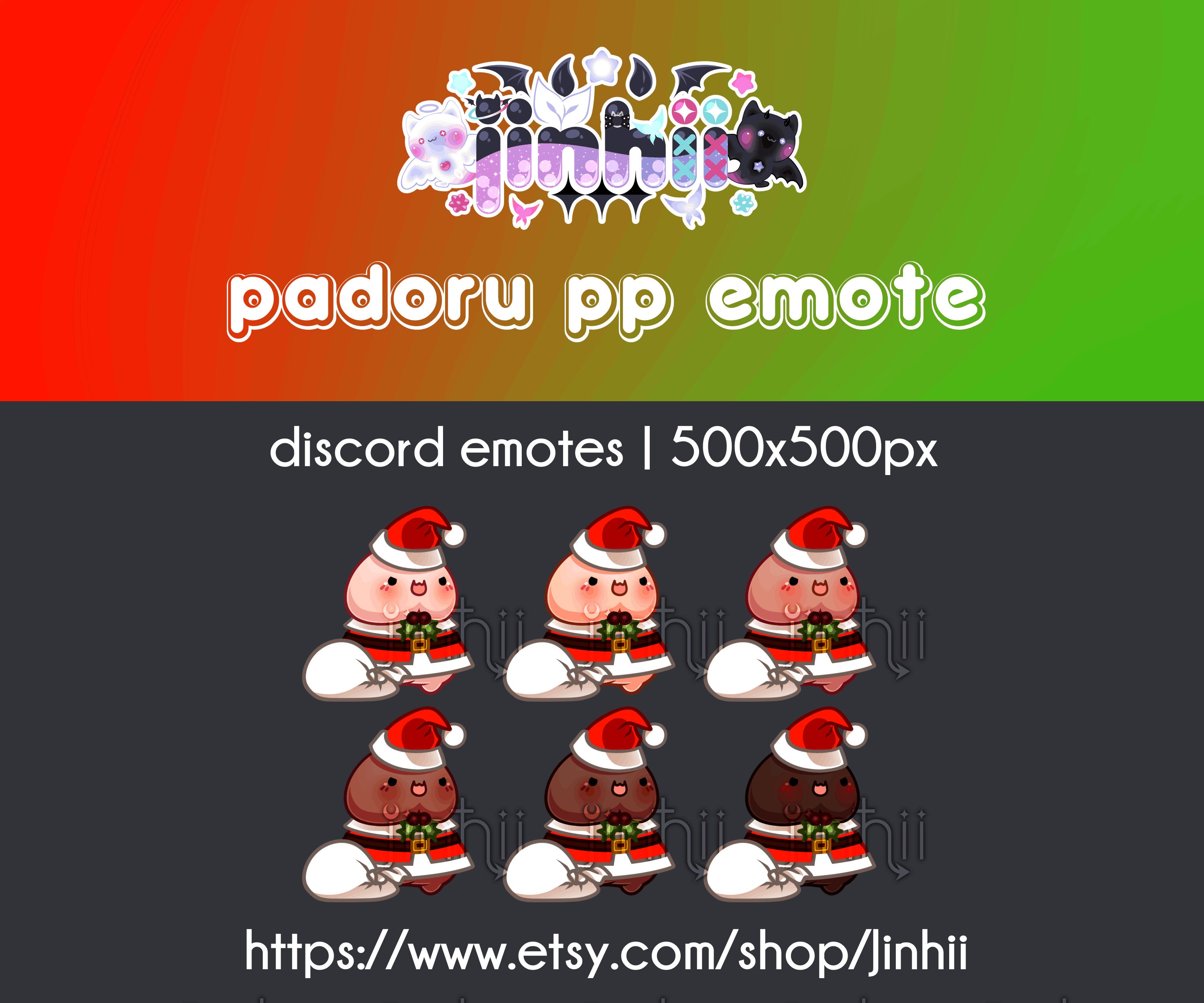 Padoru PP Emote (animated) - Etsy