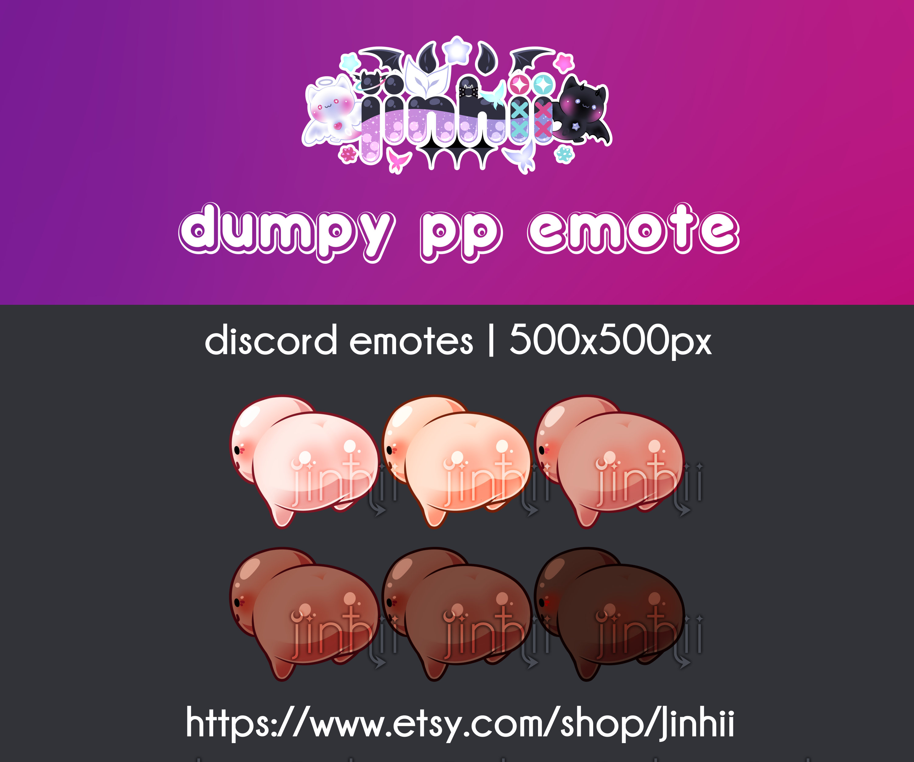 Dumpy PP Emote (animated) + Bonus Valentine's Dumpy PP Emote - Etsy