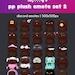 PP Plush Emote Set 2 - Etsy