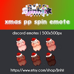 Xmas PP Spin Emote (animated) - Etsy