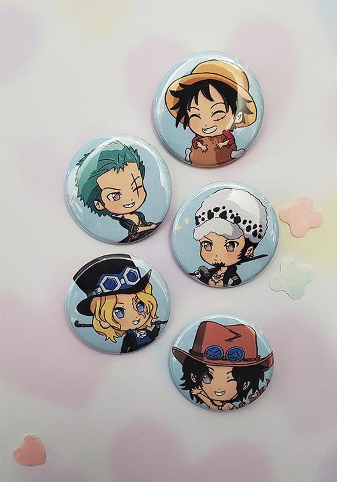 Pirate Squad Buttons - Cute Pin Back Buttons - Etsy