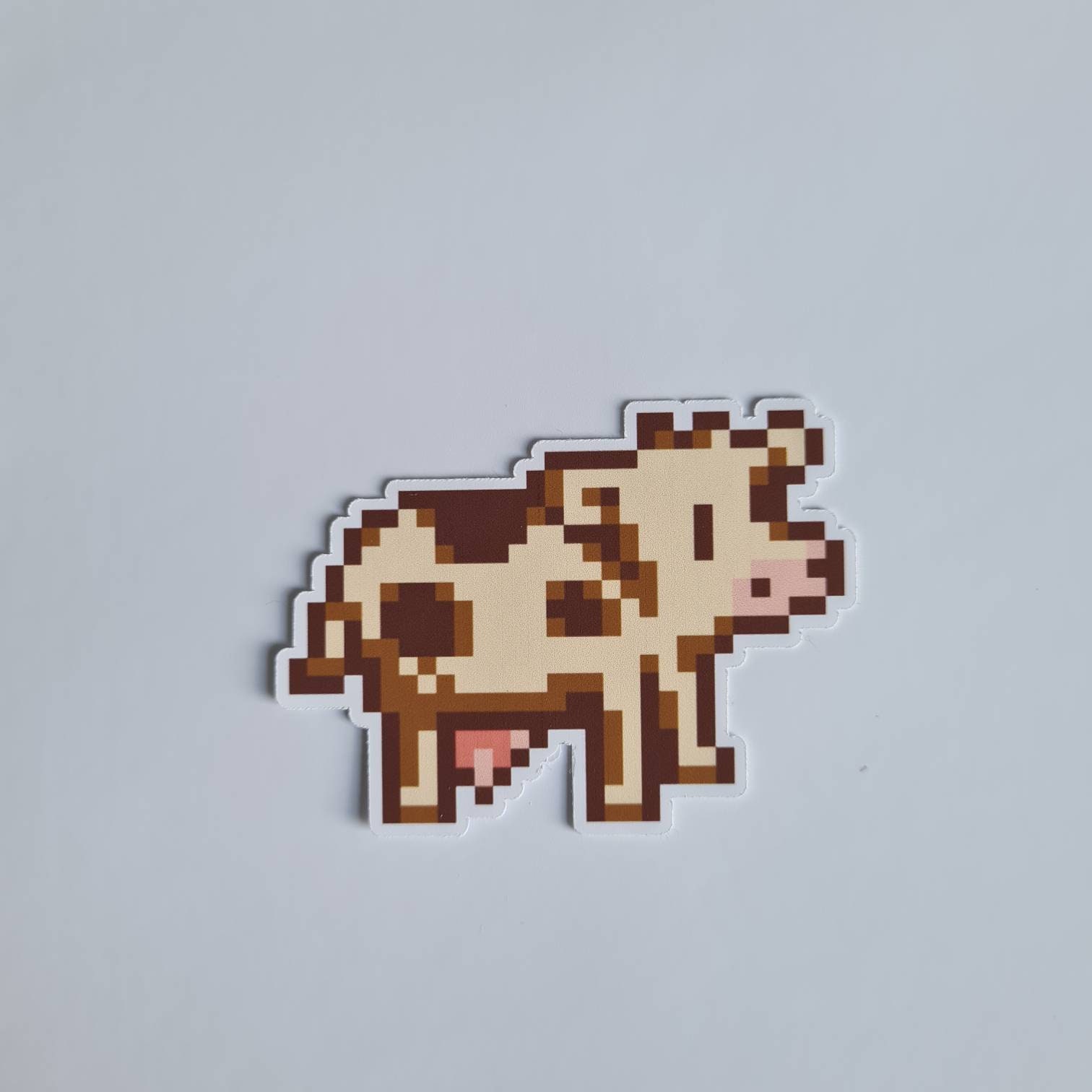 Stardew Valley Cow Sticker Stardew Valley Cow Cow Sticker - Etsy