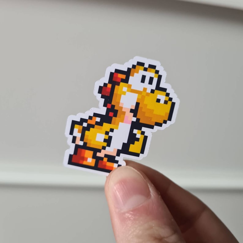 Yoshi Sticker Yoshi Nintendo Small Sticker Laptop Sticker - Etsy