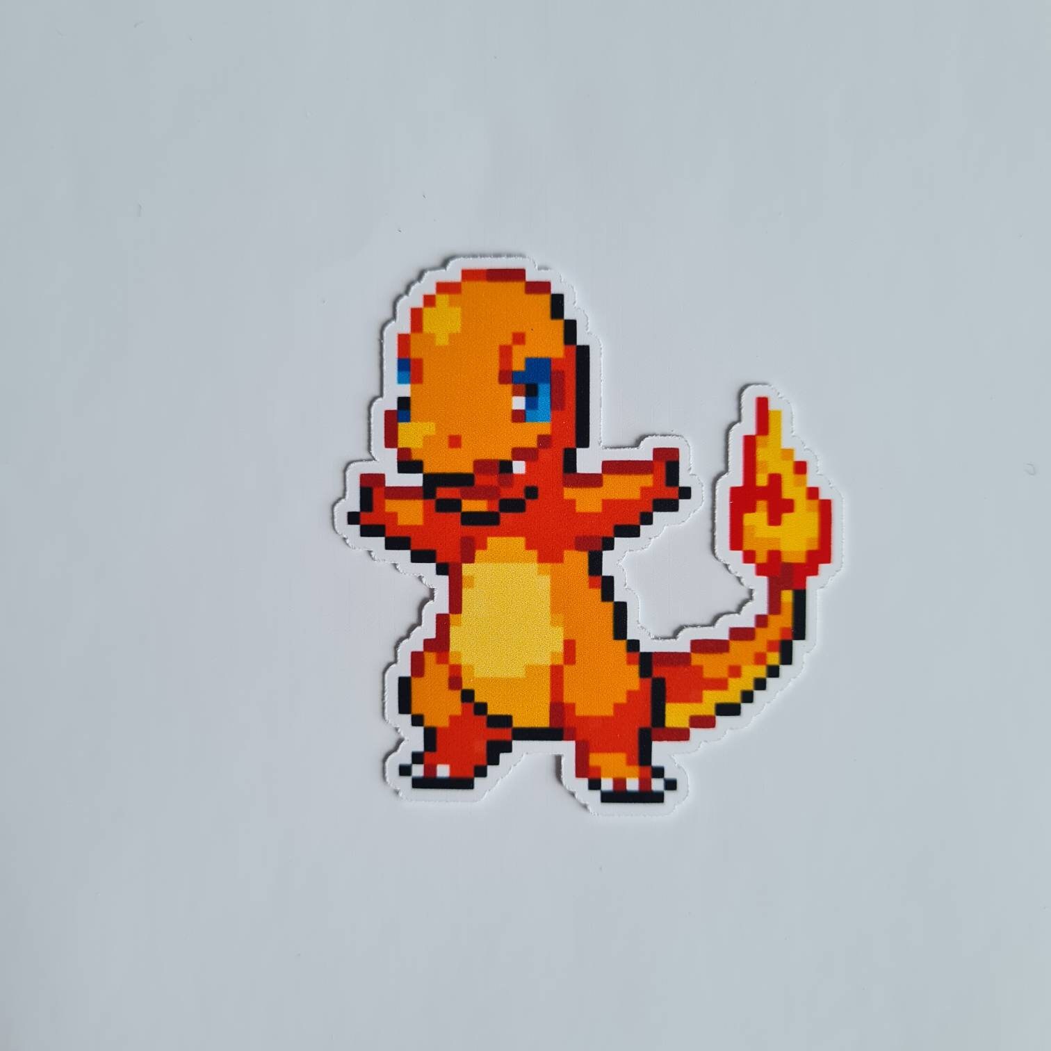 Charmander Sticker Charmander Pokemon Sticker Pokemon - Etsy UK