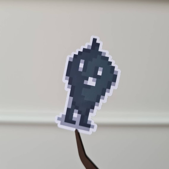 Stardew Valley Krobus Sticker Krobus Sticker Krobus Stardew - Etsy