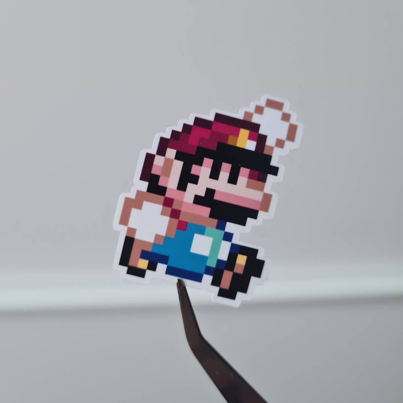 8 Bit Mario - Etsy