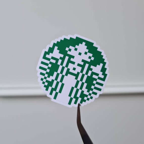 Starbucks Sticker Starbucks Logo Coffee Sticker Coffee - Etsy