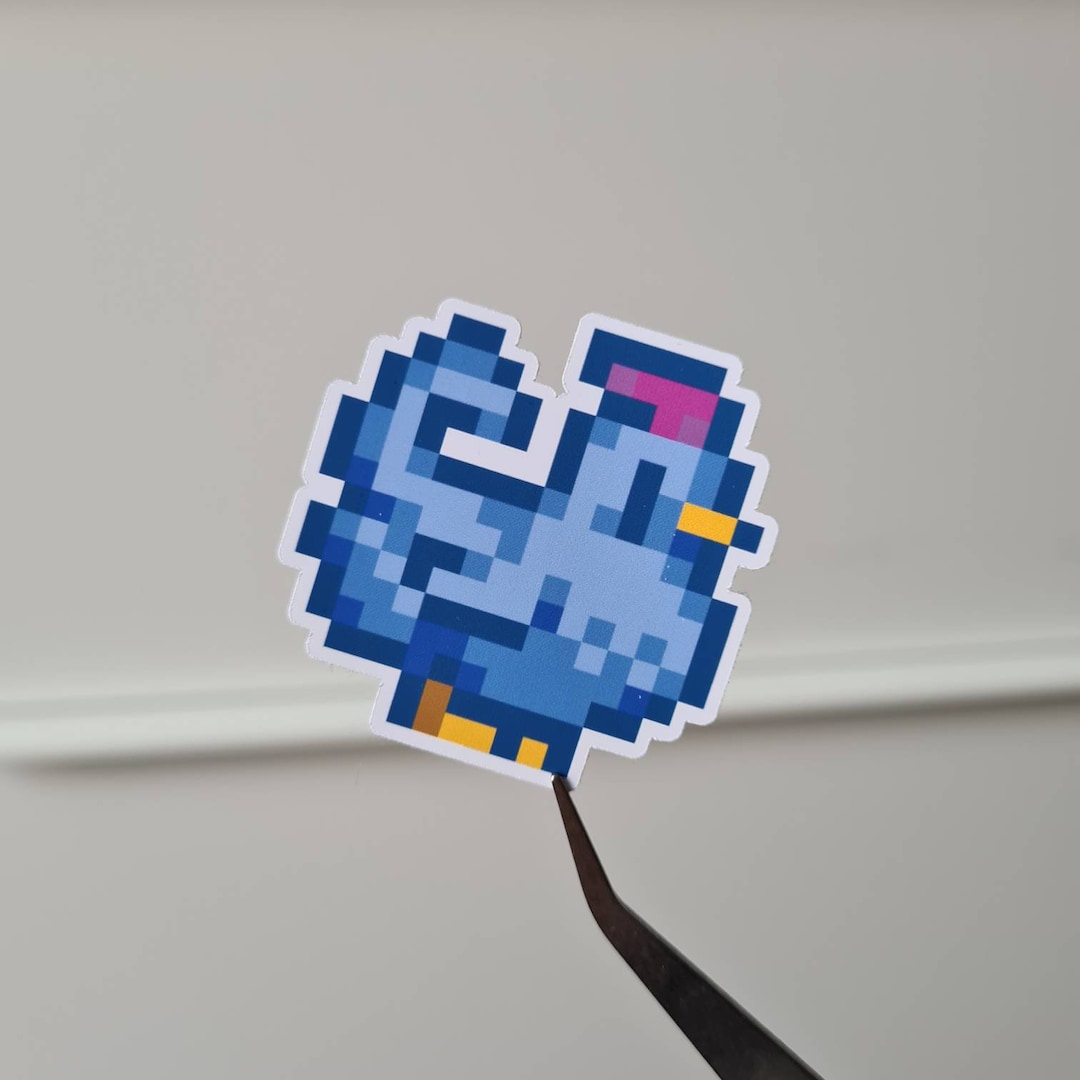Stardew Valley Blue Chicken Sticker, Stardew Valley Blue Chicken ...