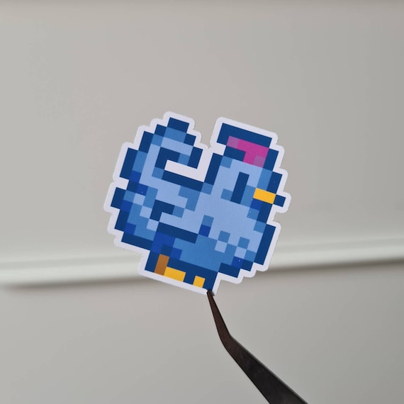 Stardew Valley Blue Chicken Sticker Stardew Valley Blue - Etsy