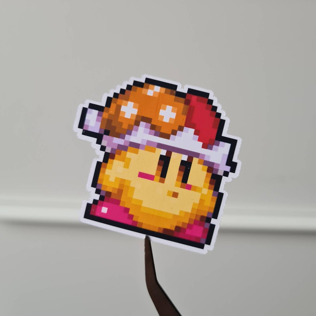 Kirby Sticker, Waterproof Sticker, Vinyl Sticker, Small Sticker, Cute ...