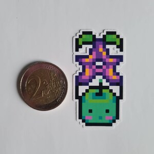 Stardew Valley Junimo With Stardrop Sticker, Stardrop Sticker, Junimo ...