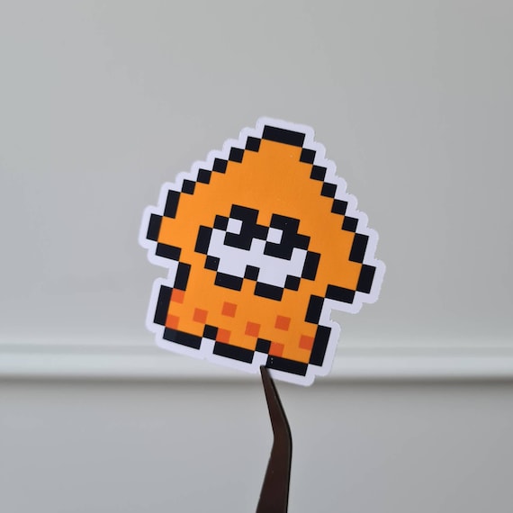Splatoon Sticker Splatoon Splatoon 3 8bit Sticker 8bit - Etsy