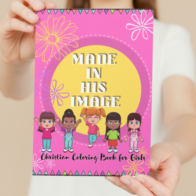 Christian Coloring Book for Girls : Made in His Image - Etsy