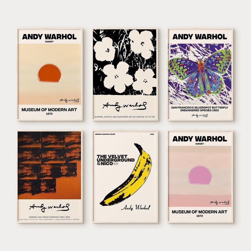 Andy Warhol Print - Etsy