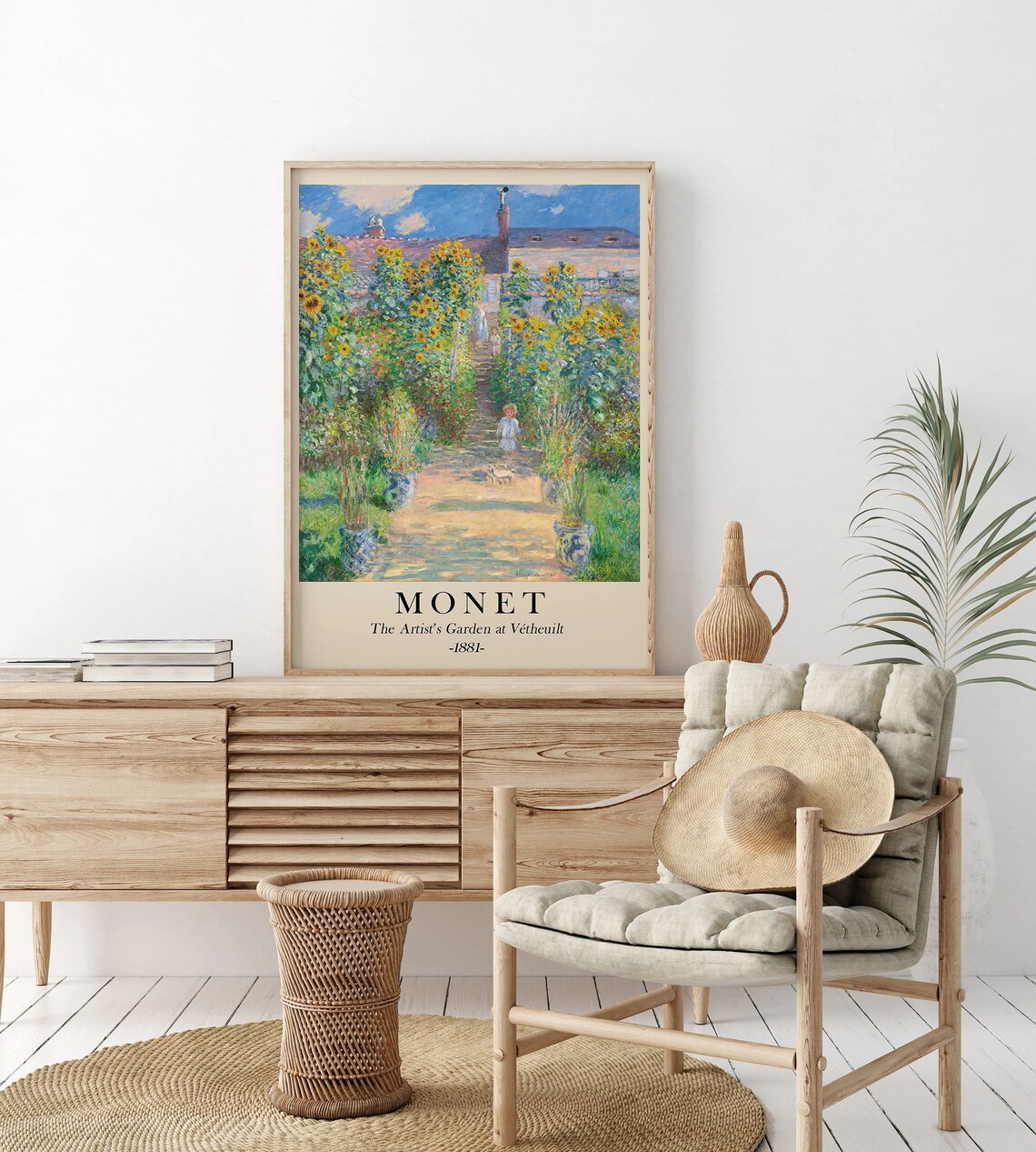 Claude Monet Prints, 3 Piece Wall Art, Monet Print Set, Gallery Wall ...