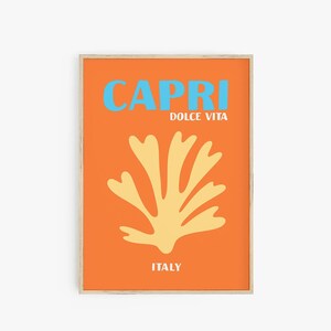 Preppy Wall Art, Colorful Summer Prints, Travel Poster Set of 6 ...