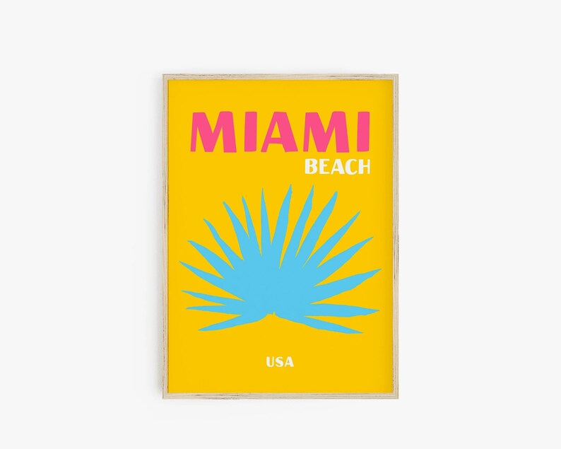 Preppy Room Decor, Travel Poster Set of 6, Maximalist Decor, Preppy ...