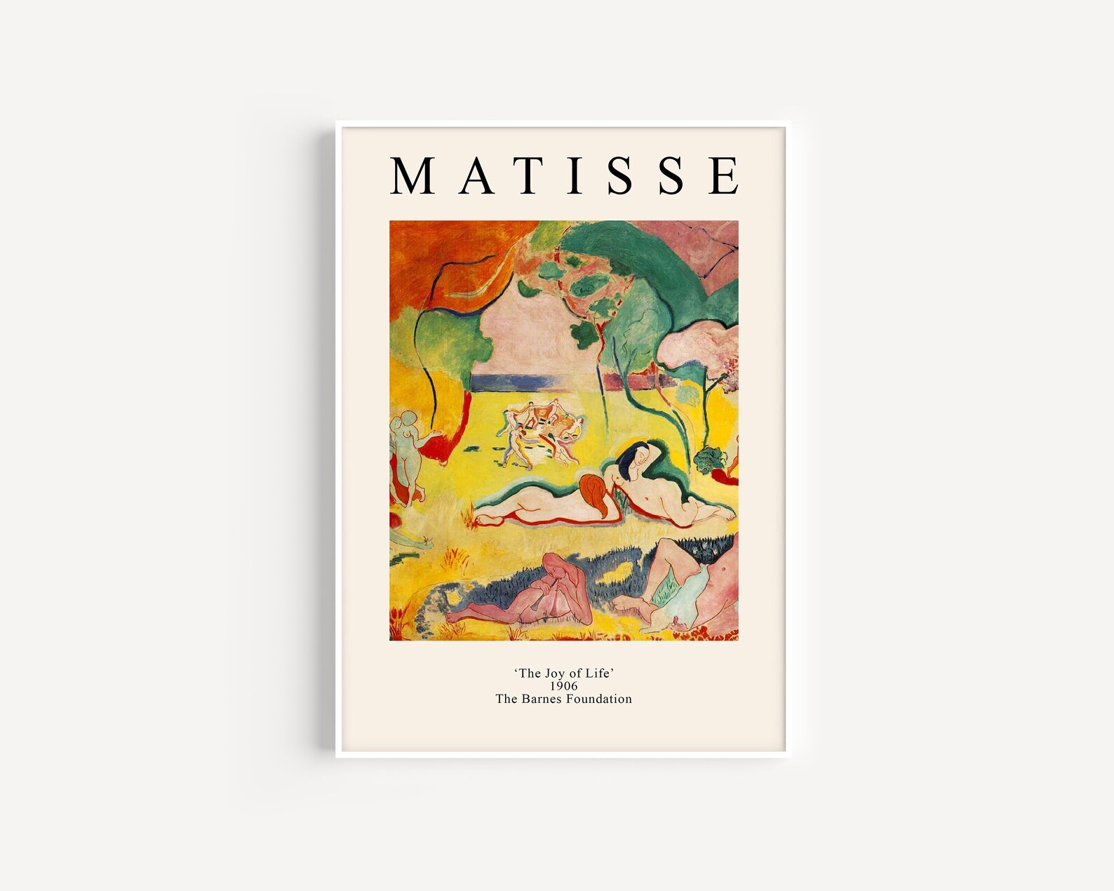 Matisse Print Set of 6 Gallery Wall Art Set Matisse Exhibition Poster ...