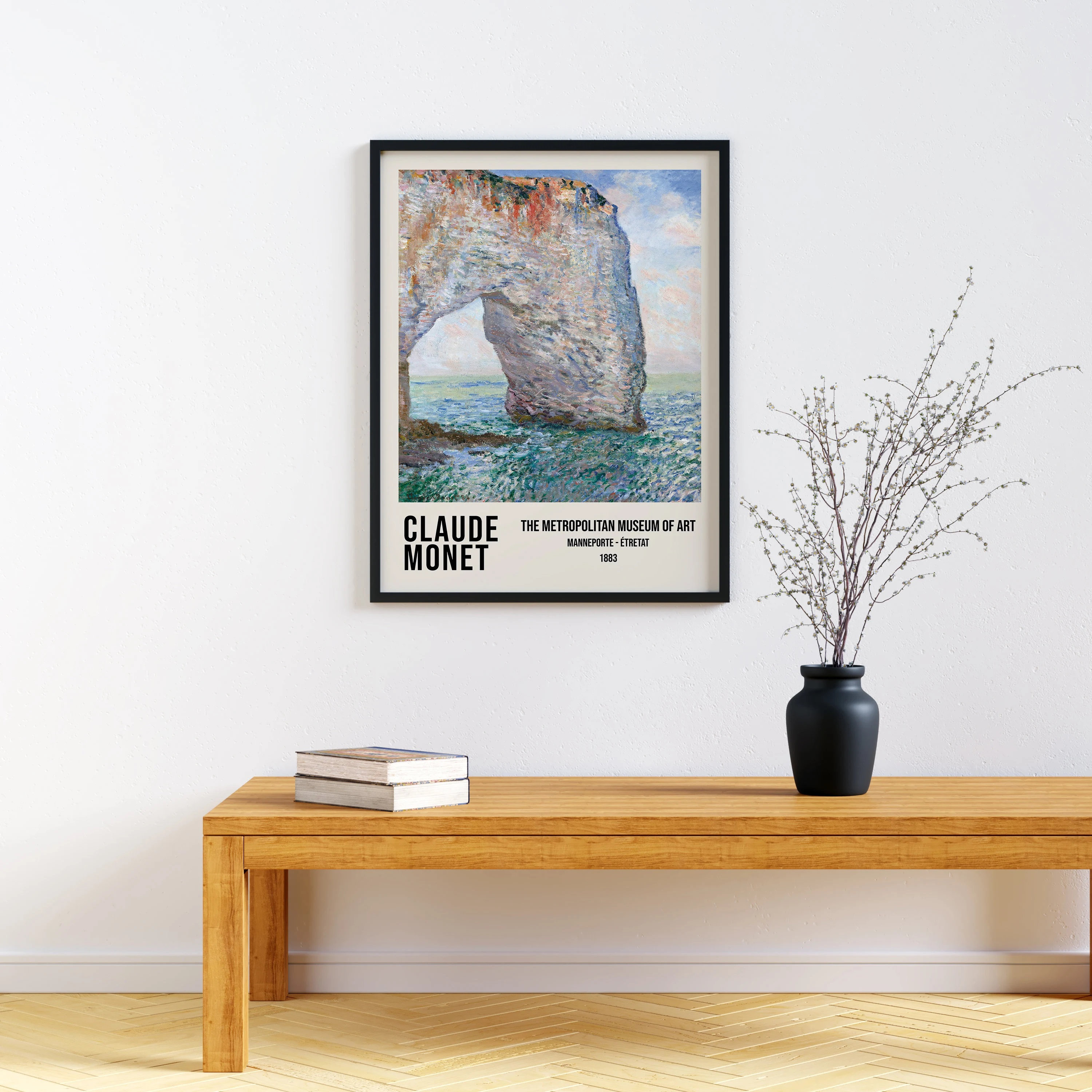 Blue Gallery Wall Set of 6 Prints, Calude Monet Print, Aesthetic Room ...
