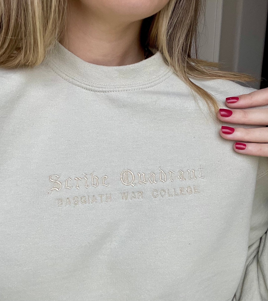 Scribe Quadrant Basgiath War College Sweatshirt, Fourth Wing ...