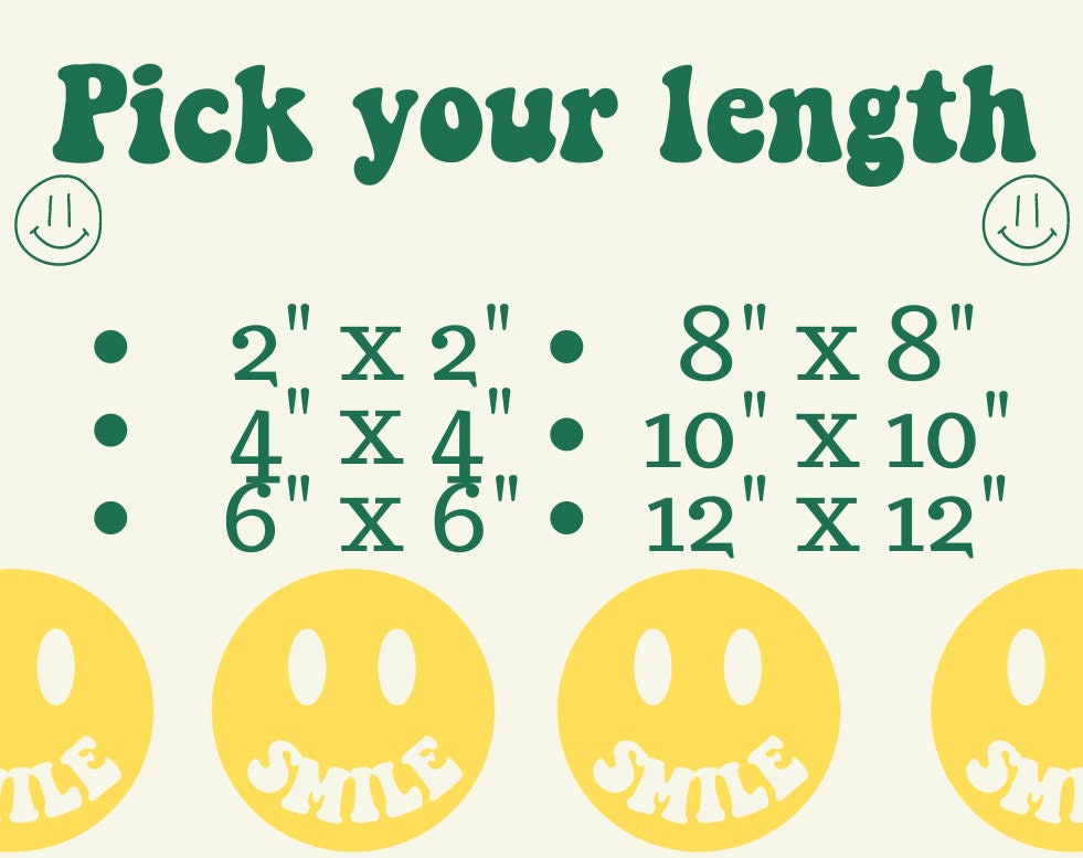 The "smile" Face Sticker Decal - Etsy