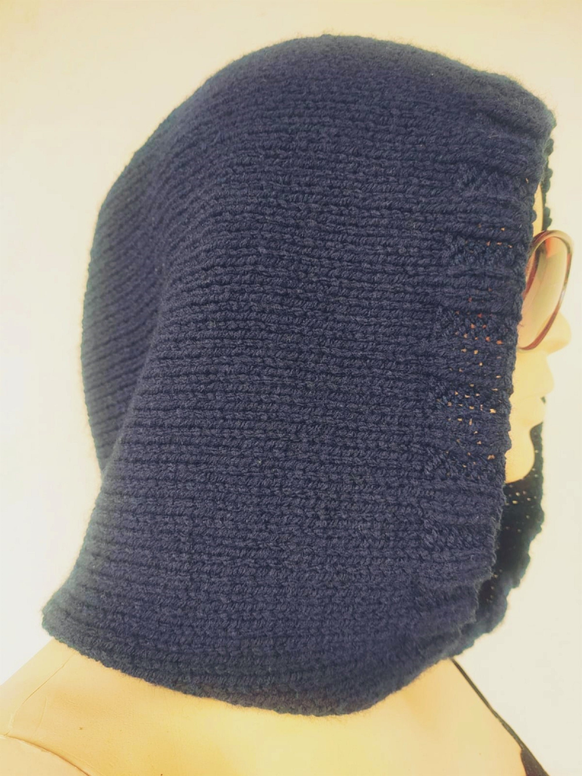 Hooded Scarf, Womens Snood, Knitted Hooded Scarf, Hat-snood, Hat-hood ...