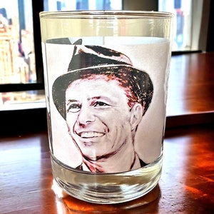 Frank Sinatra Short Drinking/whiskey Glass Original Hand Drawn Artwork ...