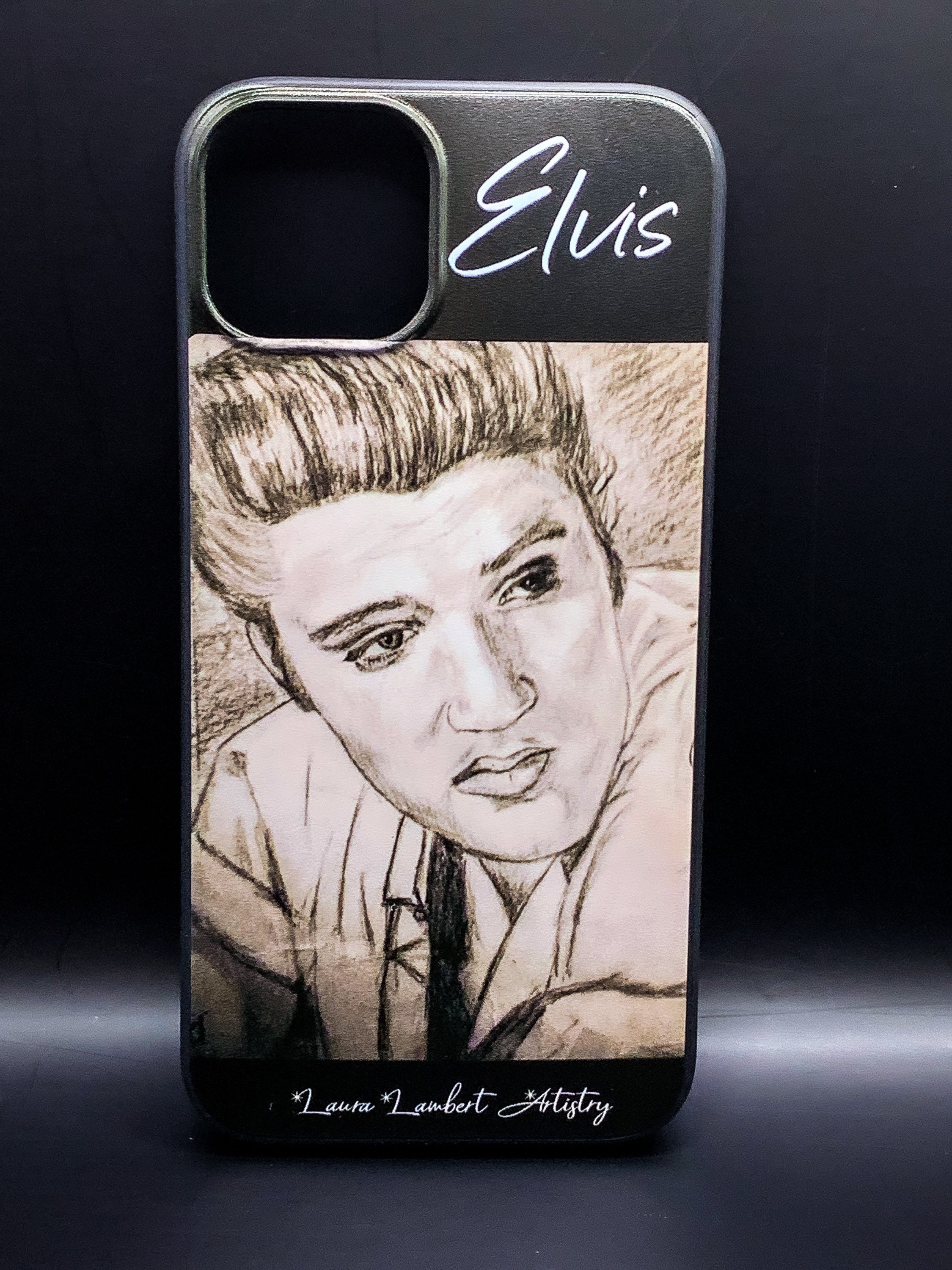 Elvis iPhone 13 Case | Hand Drawn Art | Customized to Fit All Phone ...