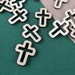 50 Tiny Wooden Crosses Cutouts, Little Hollow Birch Plywood, Blank ...