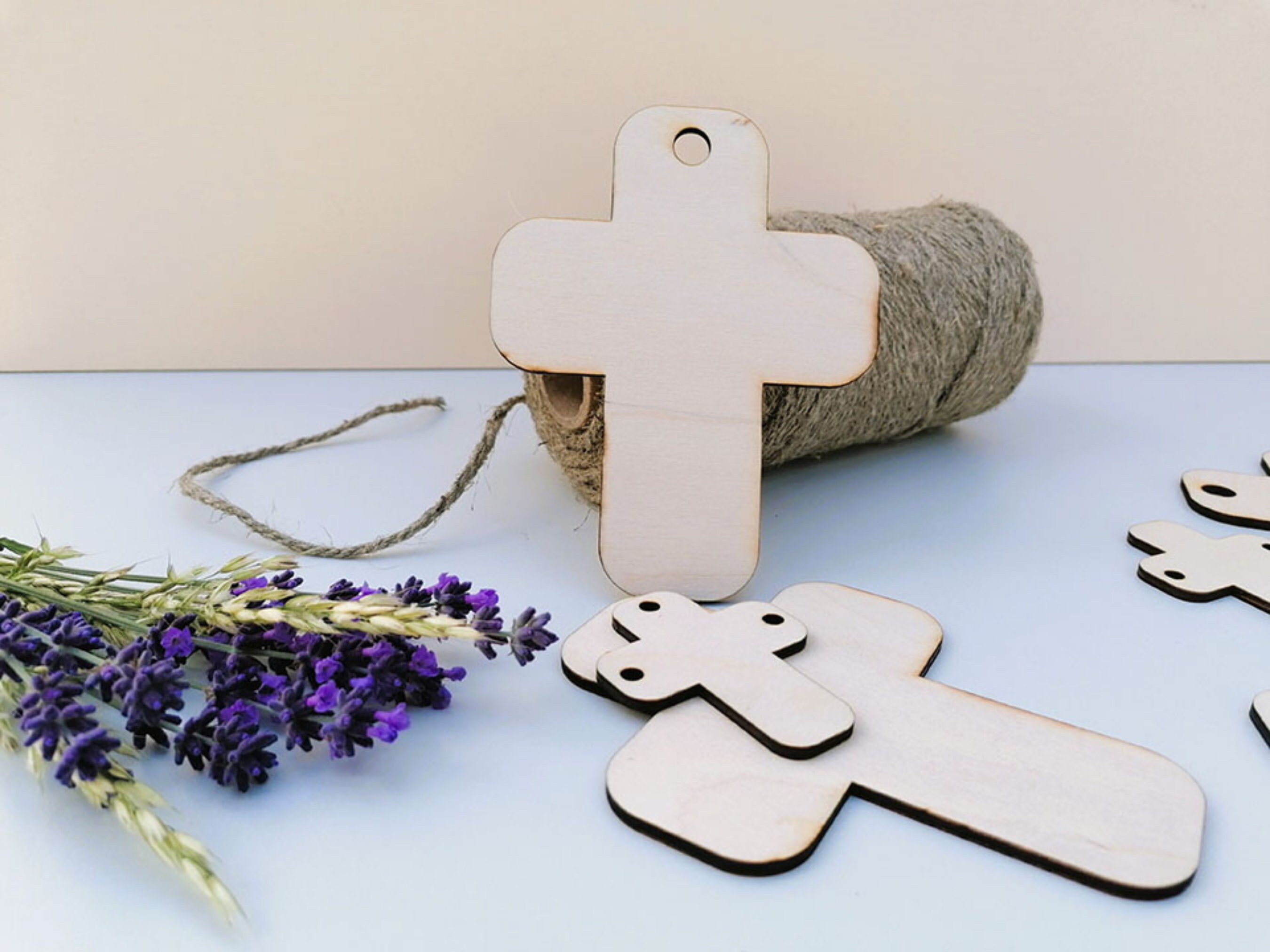 Wooden Cross Plain Christian Cross Craft Shapes Unfinished - Etsy