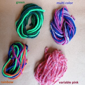Unicorn Craft Coloring and Yarn Kit, Rainbow Unicorn Party Gift Idea ...