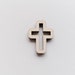 50 Pcs Wooden Crosses Tiny Cross Shape Cutout Laser Cut Small Crosses ...