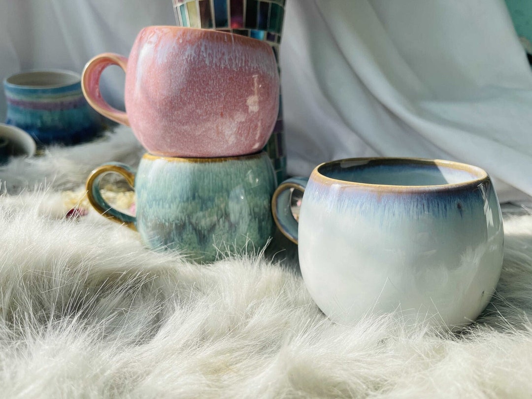 Personalized Handmade Ceramic Mug, Custom Name/logo Coffee Mug, Pottery ...