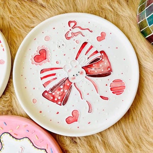 Hand-painted Ceramic Plates - Whimsical Designs - Etsy