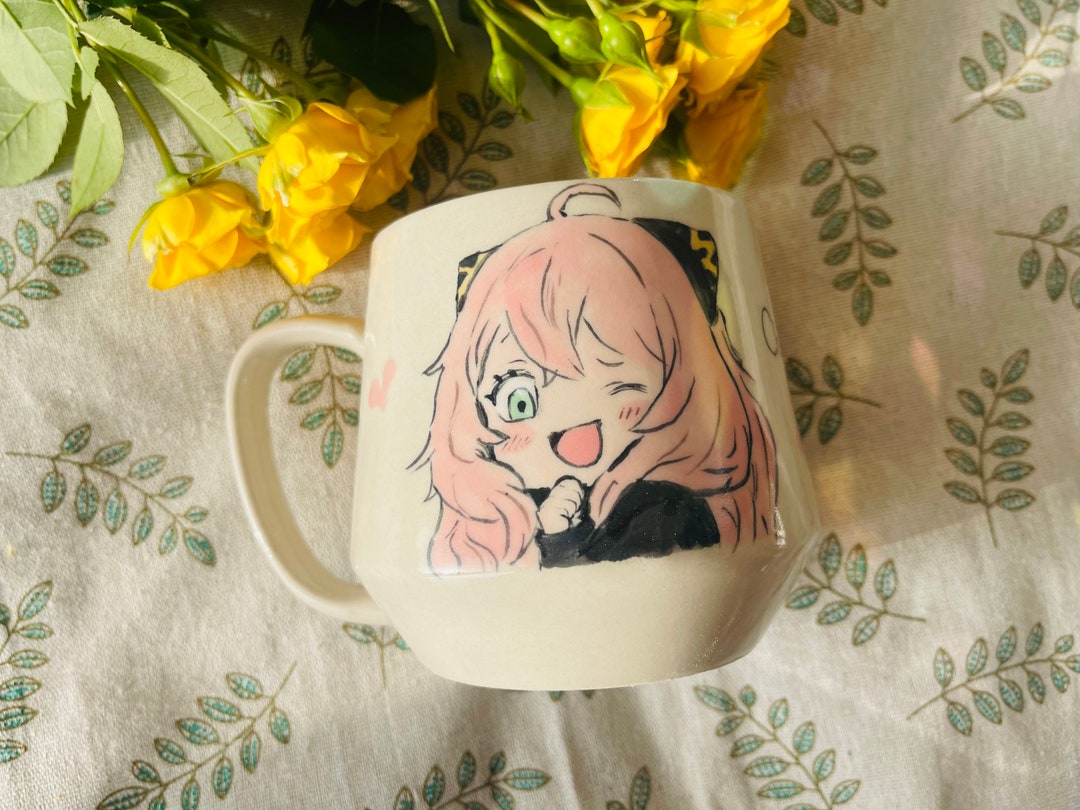 Spy Anime-inspired Ceramic Mug, Anime Mug With Japanese Anime Art ...