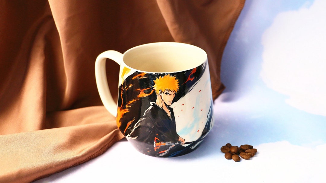 Hand-painted Anime Character Mug – Unique Artisan Coffee Mug - Etsy