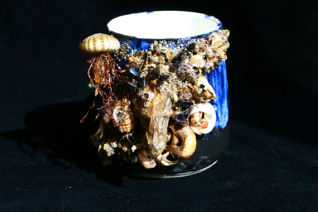 Deep-sea Series Personalized Handmade Mug, Personalized Ceramic Mug for ...