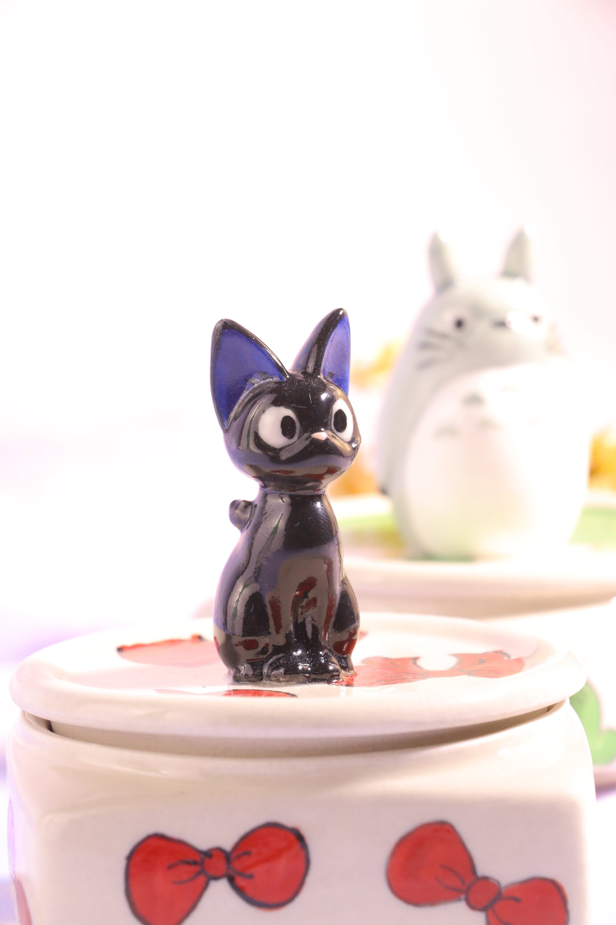 Handmade Anime Pet Urn, Custom Pottery Jewelry Box, Square Ceramic ...
