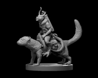 Giant Weasel Mini DND Pathfinder Dungeons & Dragons - Etsy