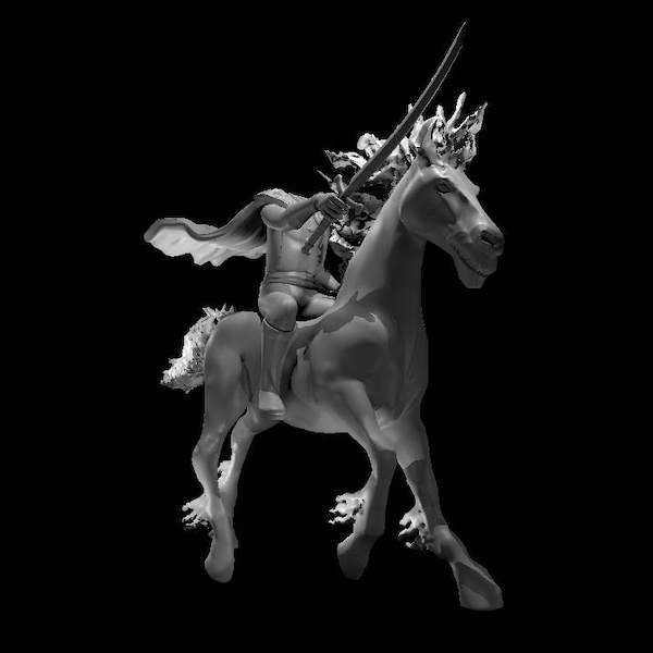3d Headless Horseman Model - Etsy