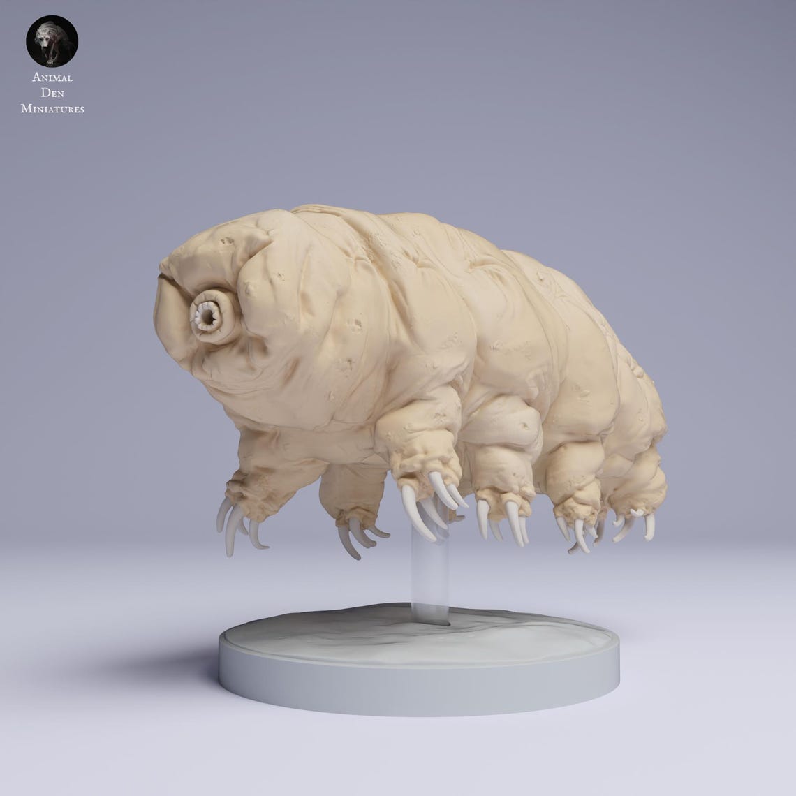 Tardigrade (water Bear) 100/1 Scale Realistic Animal Model 3D Printed ...