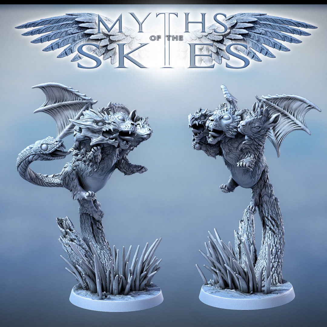 Young Chimera 15mm Base Miniature for Table Top Games - Etsy