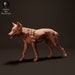 Dingo 1/24 Scale Realistic Animal Model 3D Printed Decorative Display ...