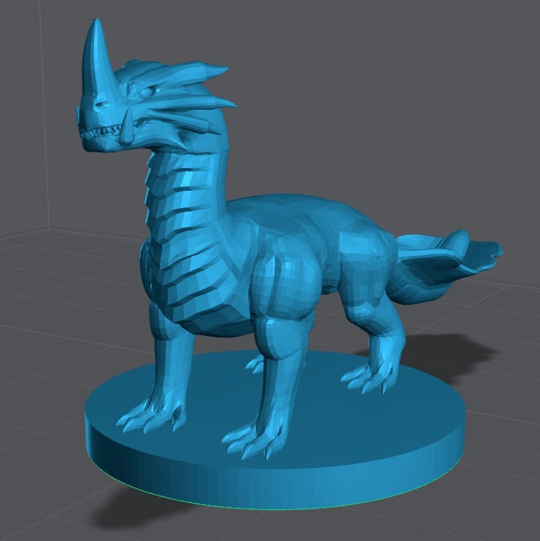 Guard Drake Miniature for Table Top Games : Resin 3D Printed Model - Etsy