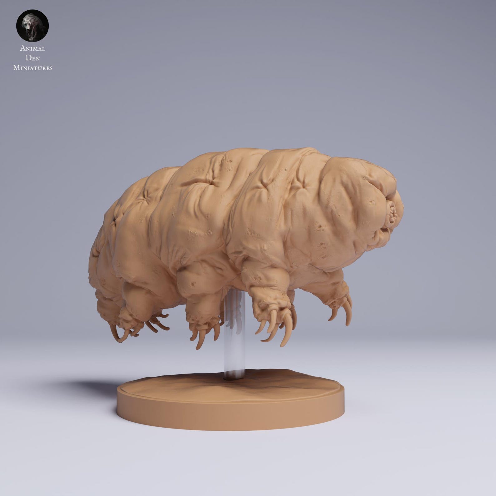 Tardigrade (water Bear) 100/1 Scale Realistic Animal Model 3D Printed ...