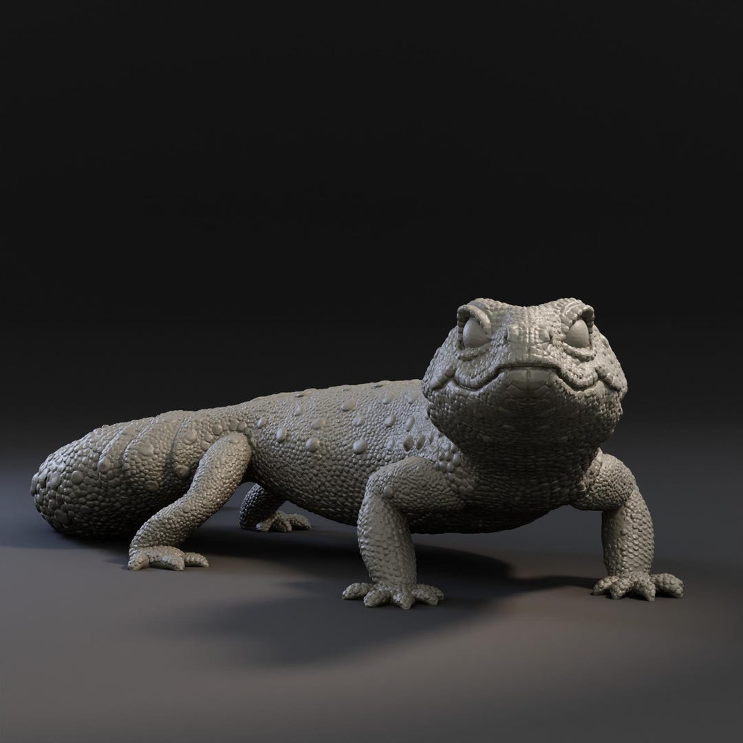 Gecko Realistic Animal Model 3D Printed | Decorative Display Piece ...